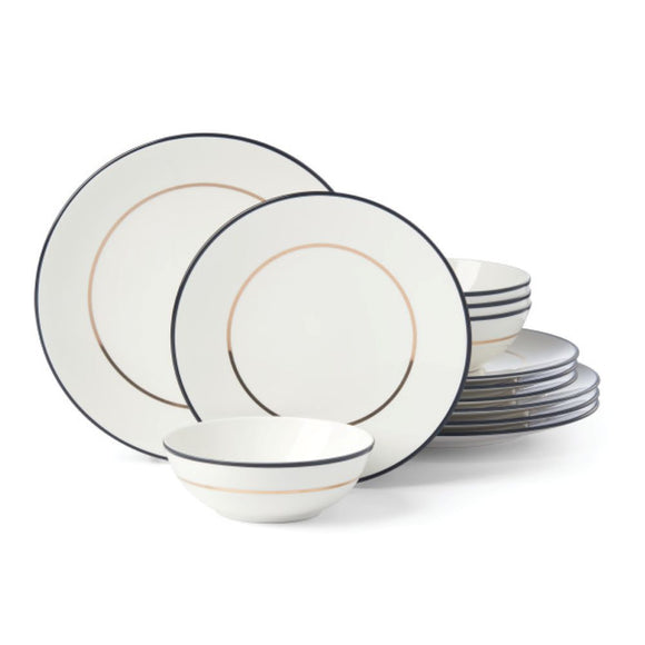 Kate Spade Make It Pop 12-Piece Dinnerware Set – Sabavi® Home